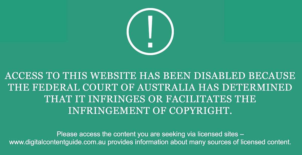 Would Site Blocking (Disabling Access to Copyright Infringing Websites ...